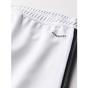 adidas Kids' Tiro Track Pants, White/Black, Medium