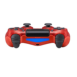 Sony Dualshock 4 Wireless Controller for Playstation 4 - Red Crystal - Playstation 4 (Renewed)