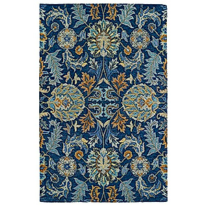 Kaleen Rugs Helena Hand-Tufted Area Rug, Blue/Multi, 2' x 3'