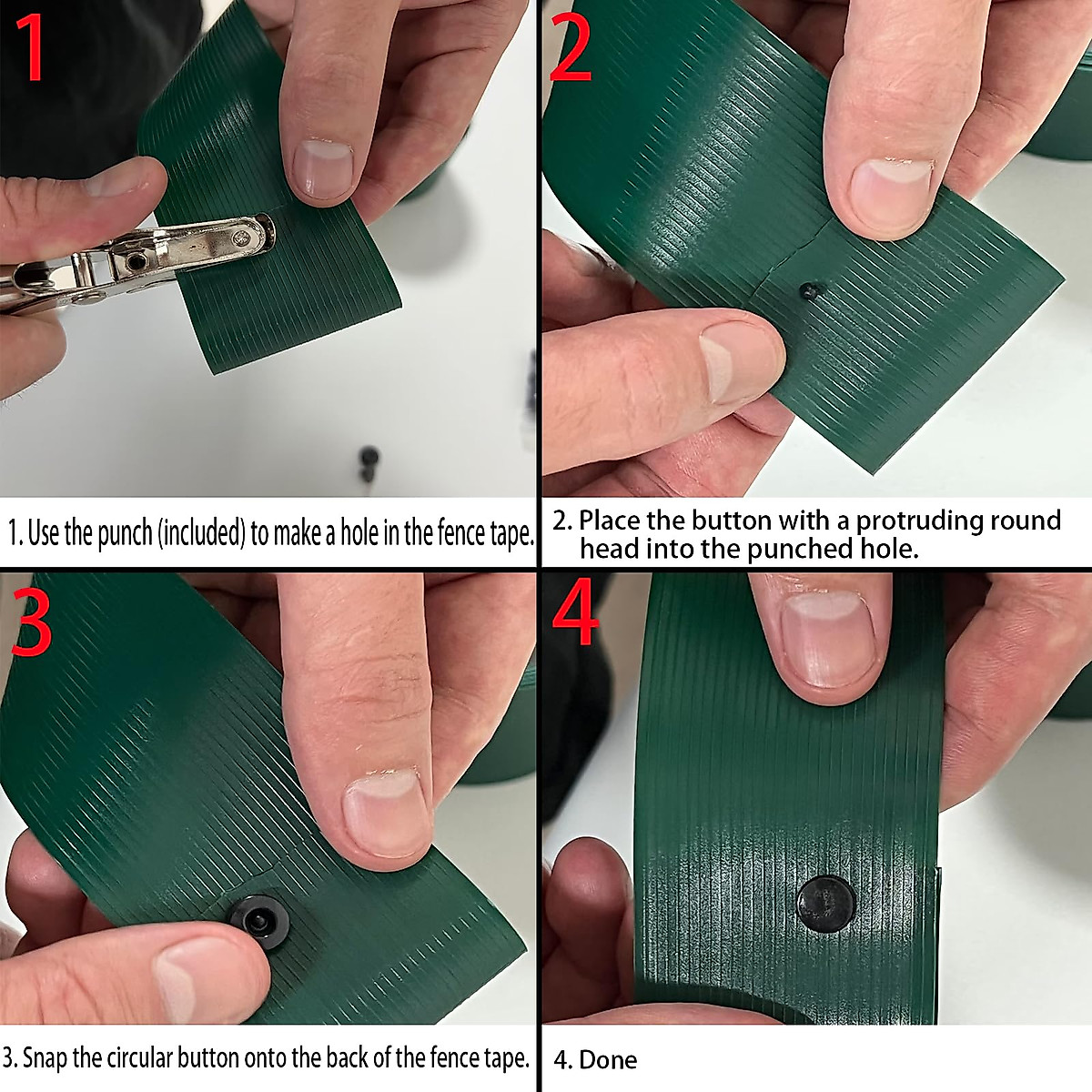 Qlvily Chain Link Fence Privacy Tape, 246ft x 0.15ft Chain Link Fence Slats, Fence Covering Privacy, Black (200PCS Button + Puncher Included)