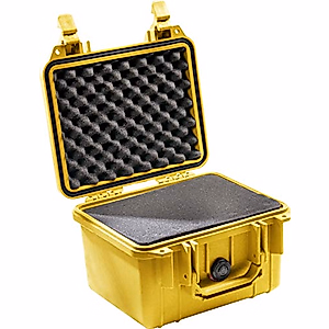 Pelican 1300 Camera Case With Foam (Yellow)