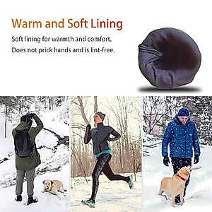 DAY WOLF Heated Glove Liners Electric Gloves for Men Women Rechargeable Battery Hand Warmer for Winter Sports Snow Biking Riding Skiing Cycling Hunting Snowboarding