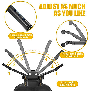 2024 New-Universal Stroller Board Buggy Board with Detachable Seat, 2in1 Sit and Stand Stroller Glider Board for Most Strollers, Holds Children Up to 55 LBs City Mini Stroller Standing Board (Blue)