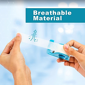 LotFancy Medical Tape,12Rolls 1inch x 10Yards, Surgical Paper Tapes, Wound First Aid Tape, 2 Dispensers Included