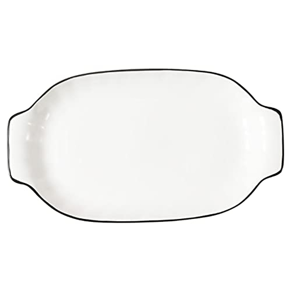 Hemoton 2pcs Bread Cheese Bread Baking Pan Cake Baking Pans Ceramic Baking Dish Cooking Pan Broiler Pan for Oven Ceramic Bakeware Hotel Ceramic Bakeware Appetizer Ceramic Bowl Plate Salad