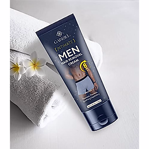 Intimate/Private Hair Removal Cream, Fast & Effective Hair Remover for Men's Underarm, Chest, Back, Legs, and Arms, 4.2 fl oz