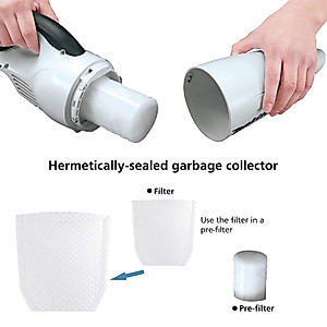 isinlive Cloth Vacuum Filter Compatible with Makita T-03193 10PCS