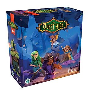 The Quest Kids - Fantasy Themed Board Game for Kids Ages 5+, Family Fantasy Tabletop Adventure for Boys and Girls