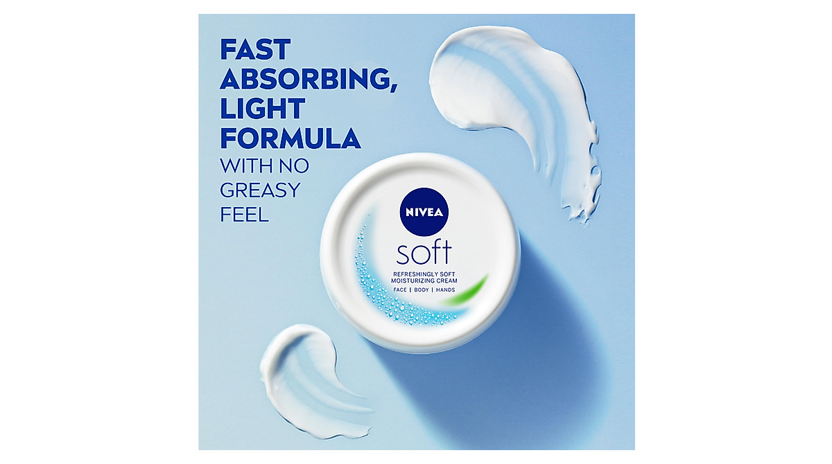 NIVEA Soft Moisturizing Cream - Lightweight Hydration