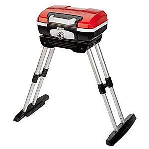 Cuisinart Petit Gourmet Portable Gas Grill (CGG-180) + 4-Piece Folding Grill Tool Set