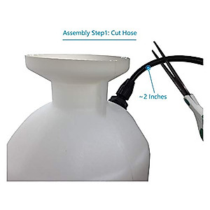 Powered Sprayer Pump and Battery to Upgrade Lawn and Garden Pressure Sprayer to Powered Sprayer (DIY kit 5000 mAh)