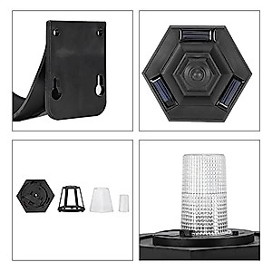 Wall Lamp LED Solar Outdoor Lamp,Solar Light For Balcony Yard Garden