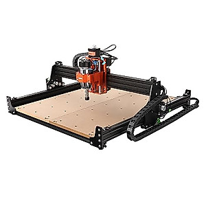 VEVOR CNC Router Machine, 300W, 3 Axis GRBL Control Wood Engraving Carving Milling Machine Kit, 400 x 400 x 75 mm / 15.7 x 15.7 x 2.95 in Working Area 12000 RPM for Wood Acrylic MDF PVC Plastic Foam