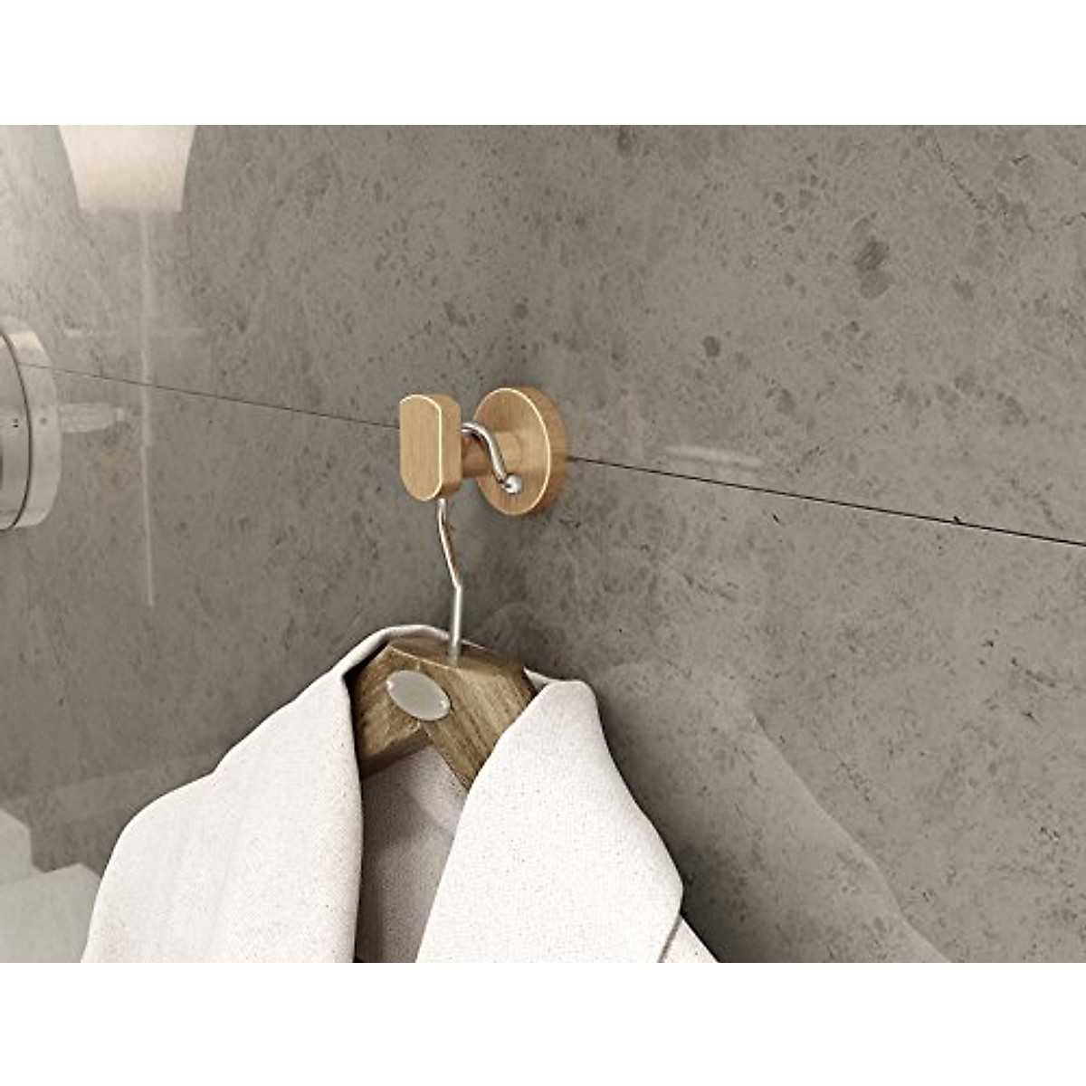 Symmons 353RH-BBZ Dia Wall-Mounted Robe Hook in Brushed Bronze