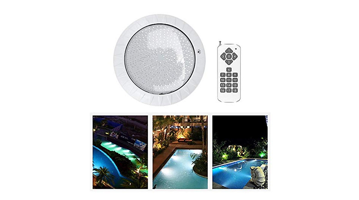 Waterproof LED Pool Lights - RGB Underwater Lamp with Remote Control