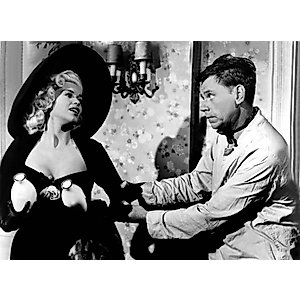 The Girl CanT Help It Jayne Mansfield Tom Ewell 1956 Milk Tm And Copyright (C)20Th Century Fox Film Corp All Rights Reserved Photo Print (28 x 22)