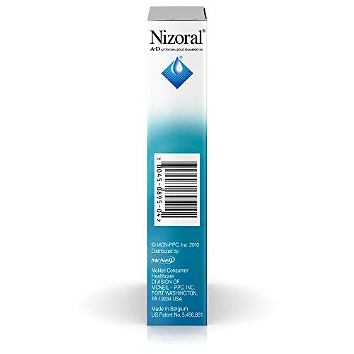 Nizoral A-D Anti-Dandruff Shampoo with Ketoconazole 1%, Dry Itchy Scalp Shampoo for Dandruff Control & Relief, 4 fl. oz