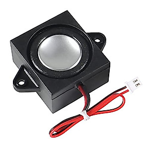 Dweii 4 PCS Speaker 3 Watt 8 Ohm Mini Speaker 8ohm 3w Loundspeaker Micro Speaker for Arduino with JST-PH2.0 Interface for Small Electronic Projects Advertising Machines LCD TV Monitors