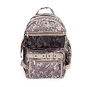 Everest Oversize Digital Camo Backpack, Digital Camouflage, One Size