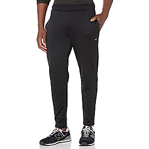 Amazon Essentials Men's Stretch Woven Training Pant, Black, X-Small