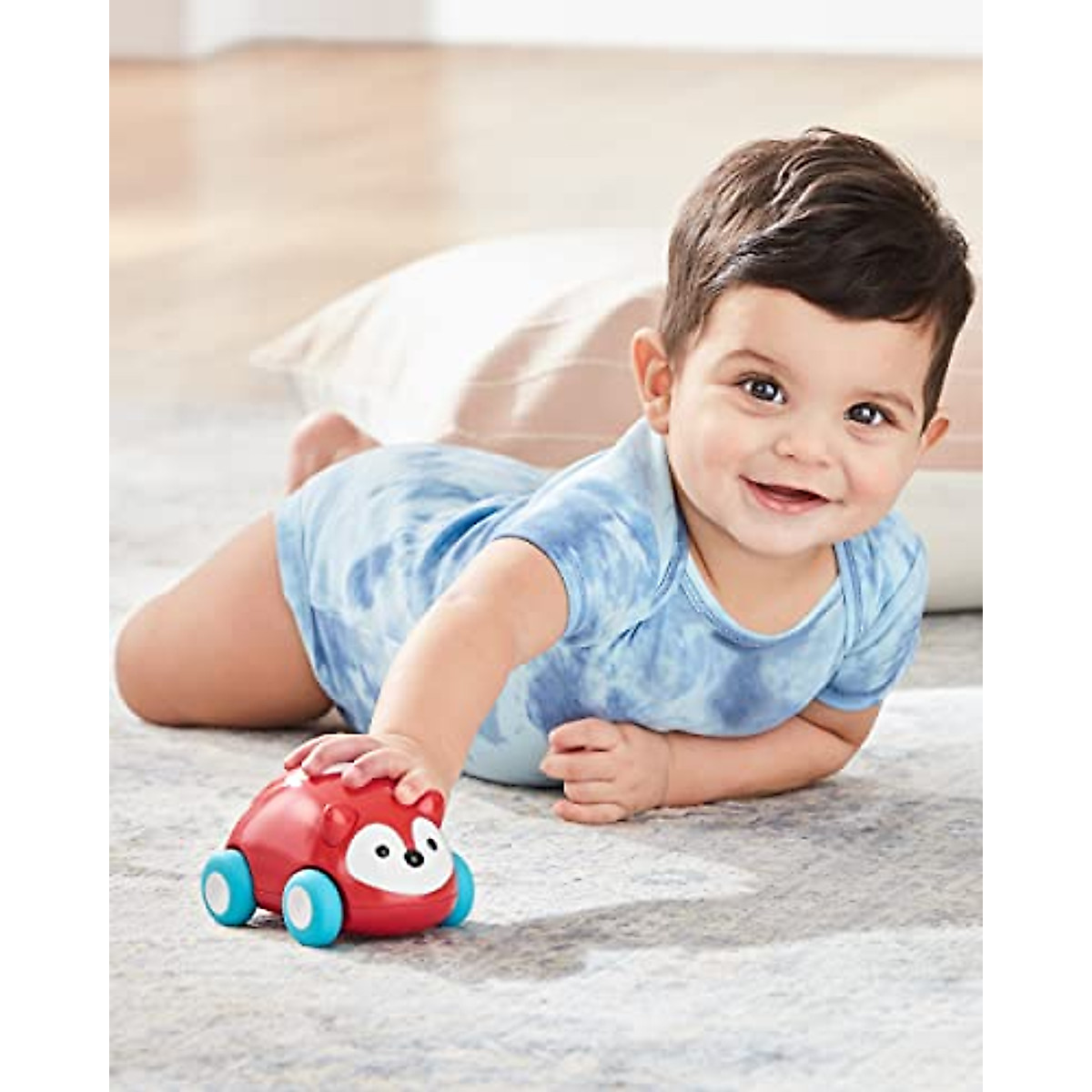 Skip Hop Explore & More Pull & Go Toy Car for Baby, Fox