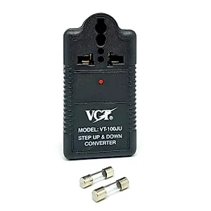 VCT 100 Watt Japan to USA 100V / 110V / 120V Step Up Down Voltage Converter Transformer for Use in Both USA and Japan, VT-100JU