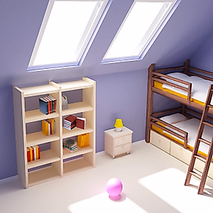 16 Pieces 1:12 Scale Miniatures Dollhouse Books Timeless Miniatures Spell Books Mini Books Notebook Model Dollhouse Decoration Accessories for Study Room Bedroom Library (Retro Style)