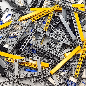 ZHX Technical Beam Set 266 pieces - Chassis Frame Liftarm Beam Parts Piece Axles Connector for Technic Car STEM Engineering Building Brick Compatible with Major Brand Toys