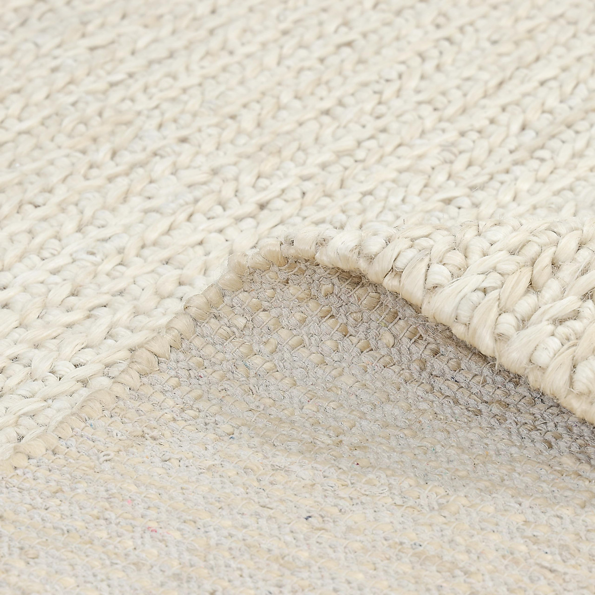 Handmade Transitional Jute Contemporary Beige Area Rug 9 x 12