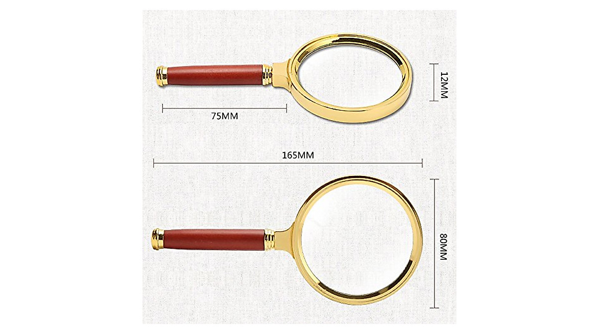 Buy COCOMK 6X Handheld Magnifier for Reading & Inspection