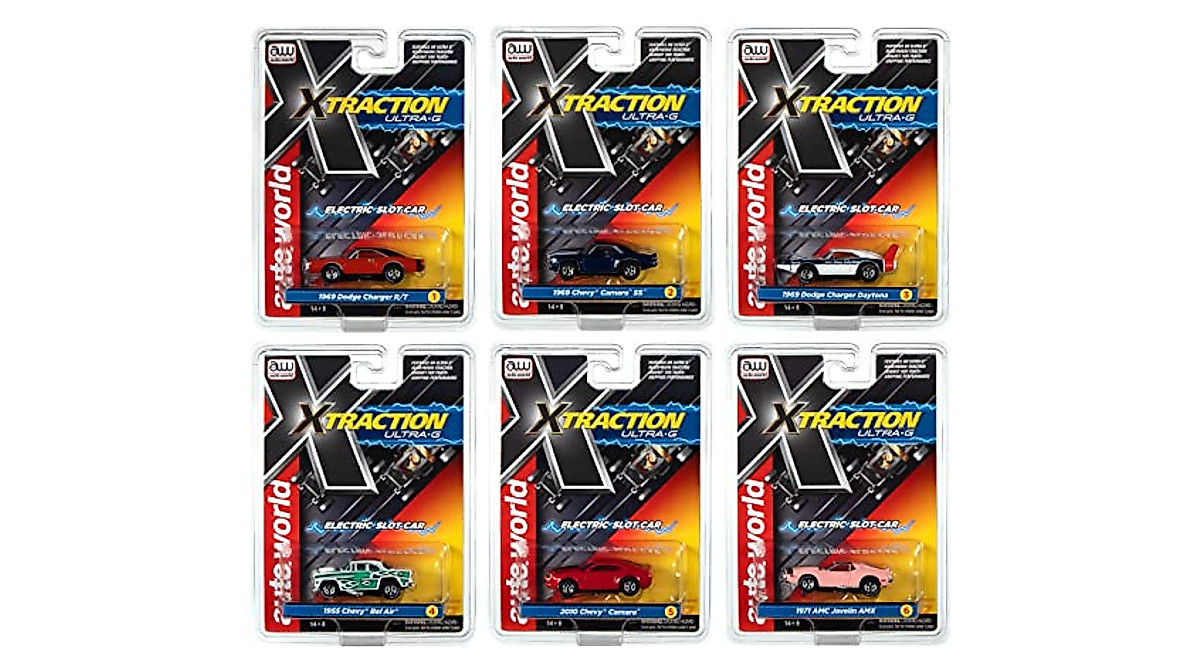 AW Auto World R35 Camaro Slot Car - Exciting Racing Fun
