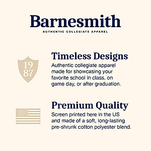 Barnesmith New York University NYU Violets Adult Unisex Crewneck Sweatshirt, Heritage, Violet, X-Large