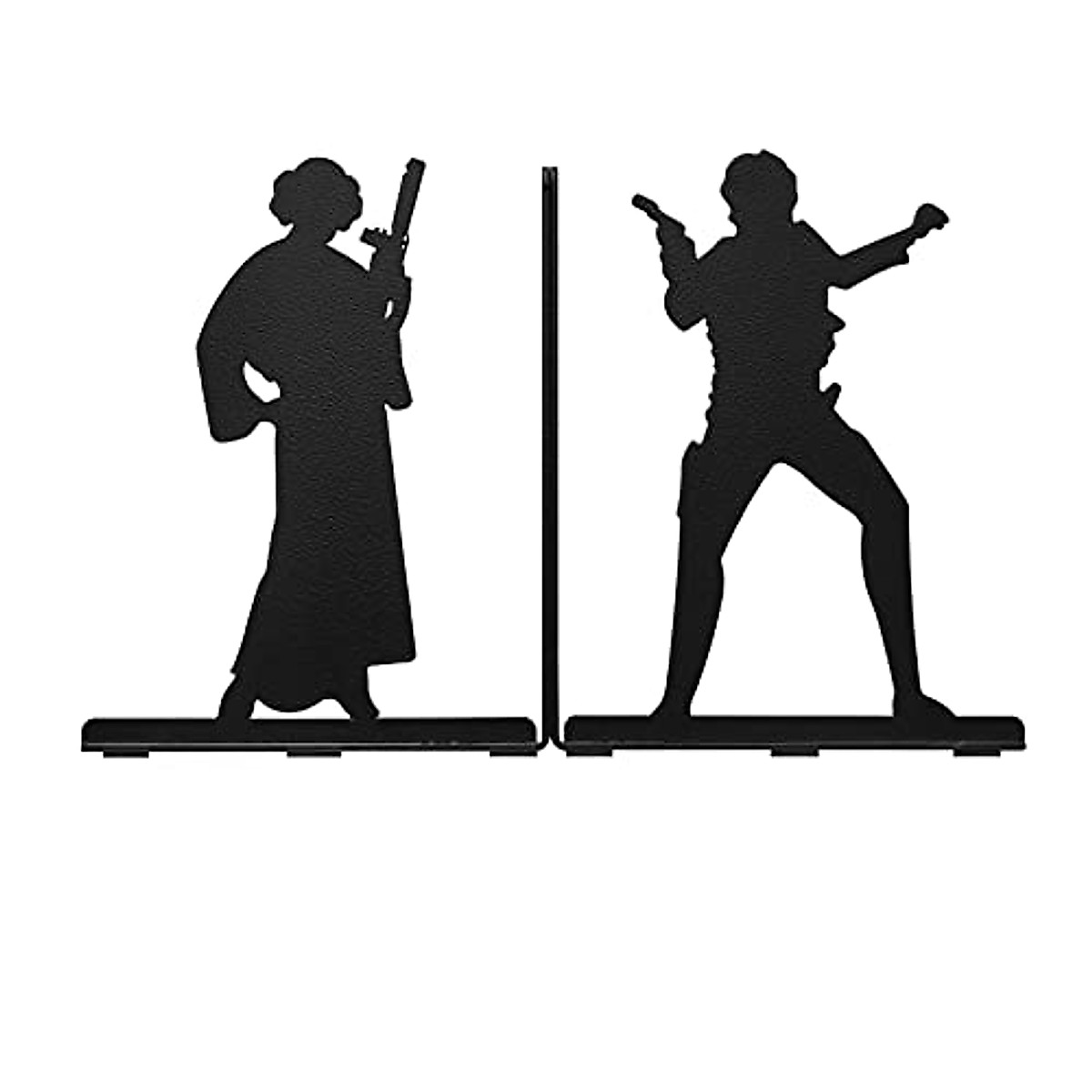 HeavenlyKraft Decorative Metal Bookends, Non Skid Book End, Superhero Bookends, Library Bookends, Bookends for Shelf, Book Stopper for Home/Office Decor/Shelves, 7 X 5.51 X 4 Inch Per Piece