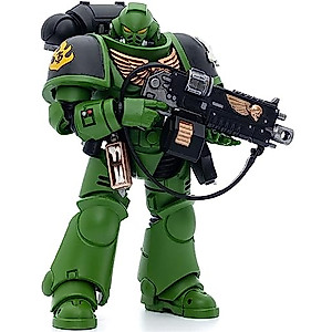 HiPlay JoyToy Warhammer 40K Salamanders Intercessors Brother Haecule 1:18 Scale Collectible Action Figure