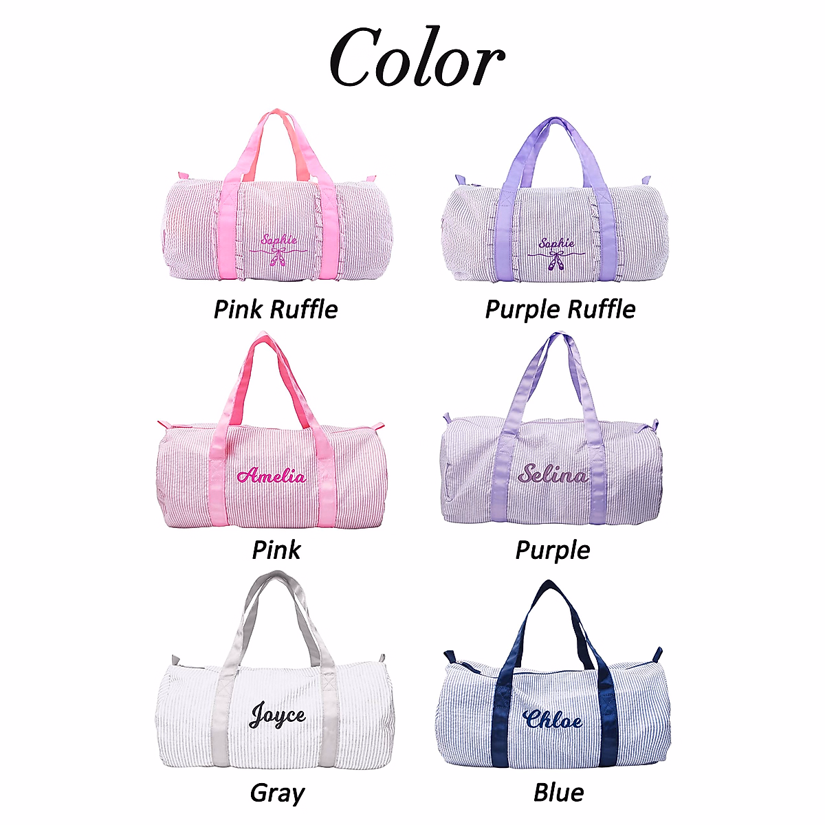 MT WORLD Kids Dance Bags, Personalized Travel Bag & Cosmetic Bag,Cosmetic Bag and Travel Bags Set,Cosmetic Bag with Weekender Bag, Preppy Travel Bag