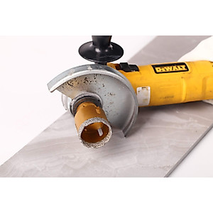 ABLE Vacuum brazed Diamond Dry Drilling bits Core bits with 5/8-11 for Porcelain Tile Granite Marble Stone Masonry Brick Medium Set(20/35/40/43/50/68mm)