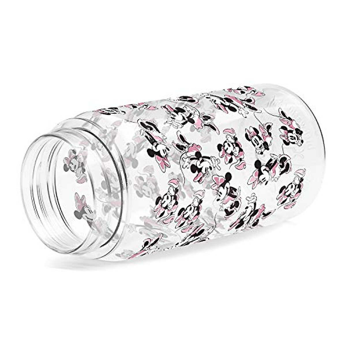 Simple Modern Disney Kids Water Bottle Plastic BPA-Free Tritan Cup with Leak Proof Straw Lid | Reusable and Durable for Toddlers, Boys, Girls | Summit Collection | 16oz, Minnie Mouse Retro