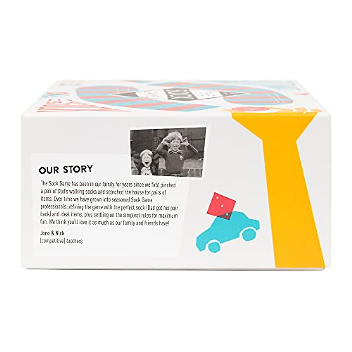 Green Brothers Games | The Sock Game | Board Game | Ages 8+ | 2+ Players | 5-30 Minutes Playing Time