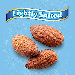 Blue Diamond Almonds Low Sodium Lightly Salted Snack Nuts, 40 Oz Resealable Bag (Pack of 1)