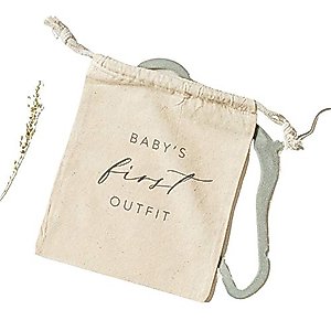 Baby Outfit Keepsake Memory Case for Newborn Earth-Friendly Hospital Outfit Storage & Preservation
