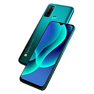 BLU G51 Plus | 2021 | All Day Battery | Unlocked | 6.5” HD+ Infinity Display | 64 GB | Triple 13MP Camera | US Version | US Warranty | 3/64GB | Green