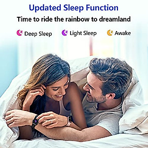 MorePro Fitness Tracker, Heart Rate Monitor Blood Pressure Activity Tracker with Blood Oxygen,IP68 Wateproof Sleep Tracker Sport Bracelet Pedometer Step Calories Smartwatch Women