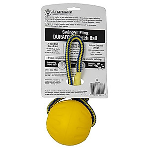 Starmark Swing 'n Fling DuraFoam Ball Dog Toy Large