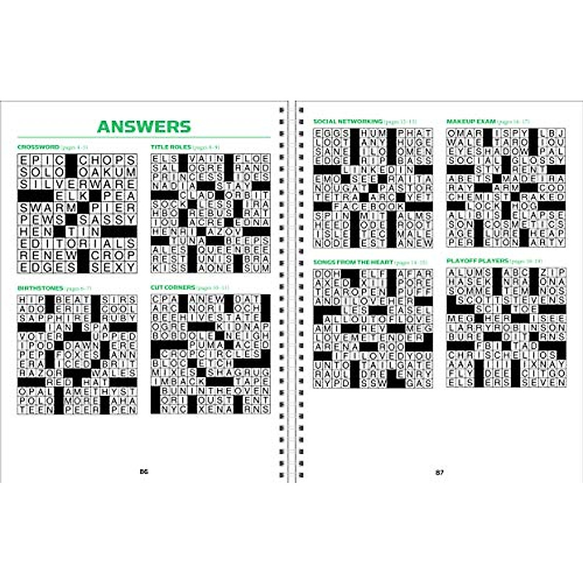 AARP Large Print Crossword Puzzles