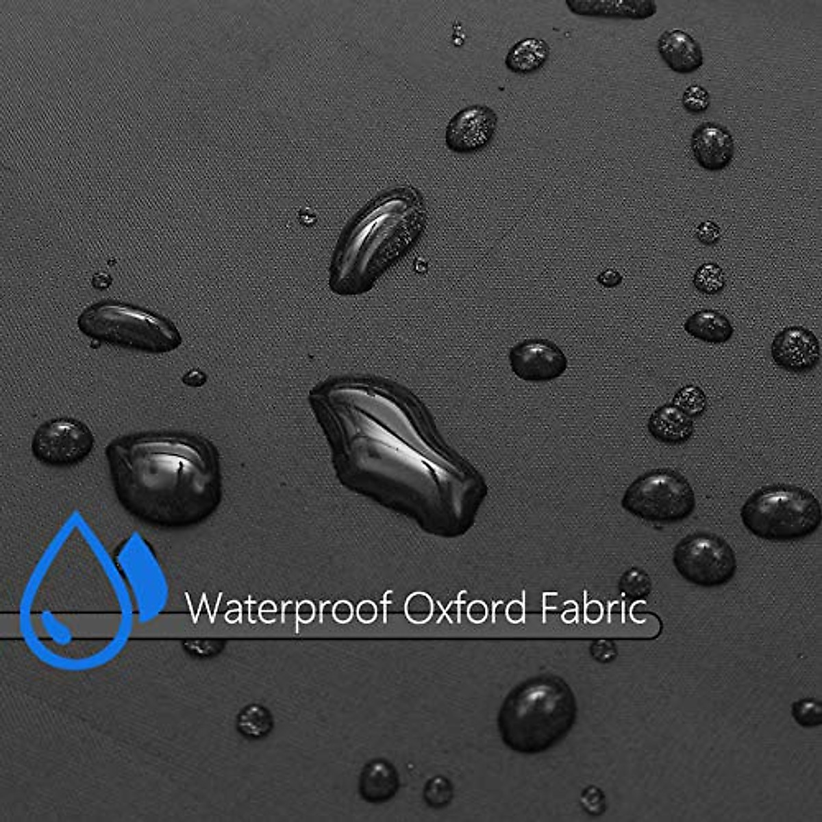 Mayhour Waterproof BBQ Cover, Black Large Outdoor Gas Grill Cover,UV,Dust,Rip,Fade Weather Resistant,Heavy Duty Barbecue Protector, Fits Weber,Char Broil,Nexgrill Brinkmann,Holland and Jenn Air 39in