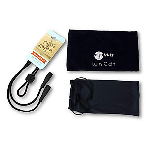 Oakley Half Jacket 2.0 XL, OO9154 (01) Polished Black/Black Iridium 62mm, Sunglasses Bundle with original case, and accessories (5 items)