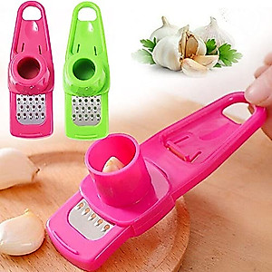 Ginger Garlic Grinder Manual Crusher Press Garlic Mincer Tool Accessories Pure Garlic Color Chopping C5u4