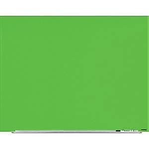 Lorell Glass Board Accessory Tray, 0.8" x 6" x 35.5", Silver