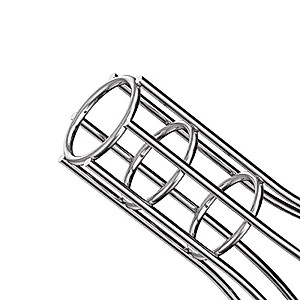 Vertical Chicken Holder Turkey Rack, Chicken & Turkey Roasting Rack for Smoker and Grill, Chicken Roasting Stand for Whole Chicken Roaster, Beer Can Chicken Holder, Turkey Rack for Fry Pot, 2 Pcs