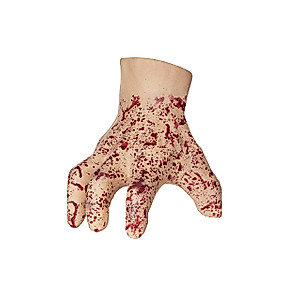 Spirit Halloween Animated Walking Bloody Hand | Horrifying Halloween Decoration | Battery-Operated